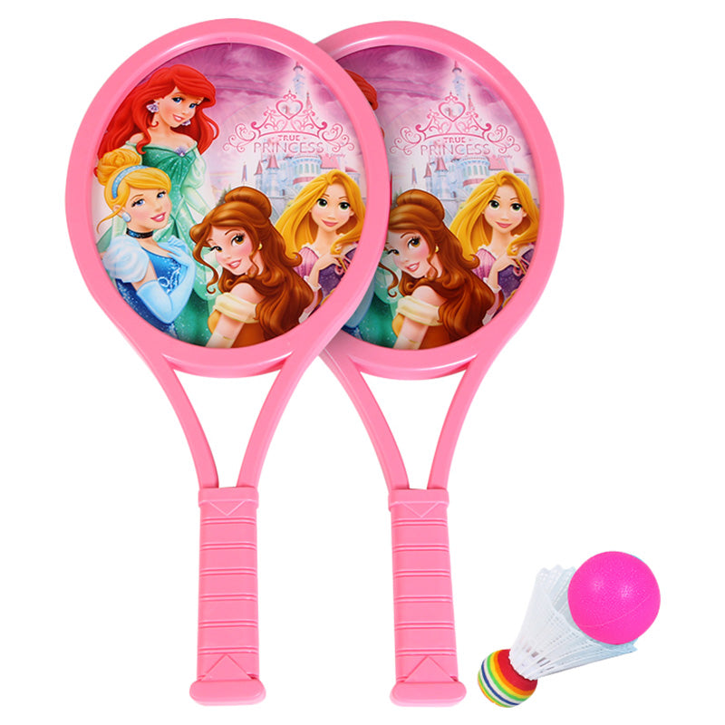 DISNEY PRINCESS KIDS PLASTIC BADMINTON/TENNIS RACKET SET | Sameo