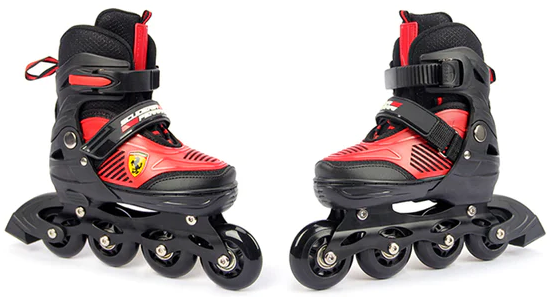FERRARI ADJUSTABLE INLINE SKATES | Sameo