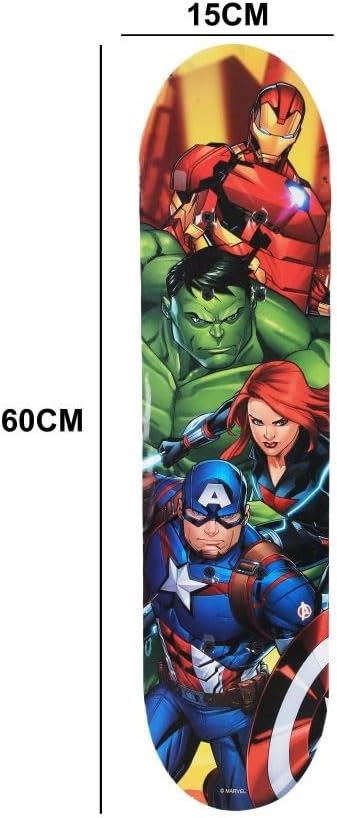 MARVEL AVENGERS DOUBLE KICK SKATEBOARD | Sameo