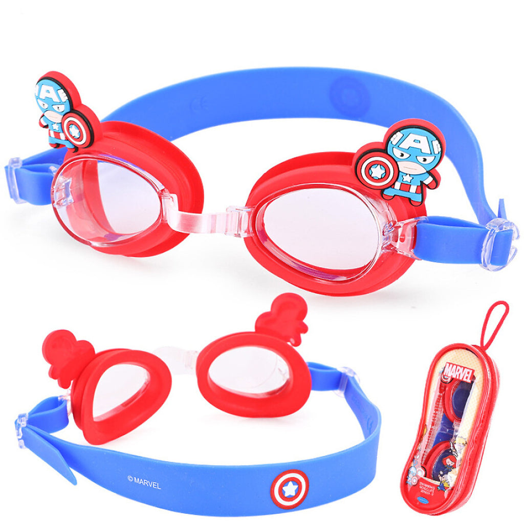 MARVEL CAPTAIN AMERICA KIDS SWIMMING GOGGLES | Sameo