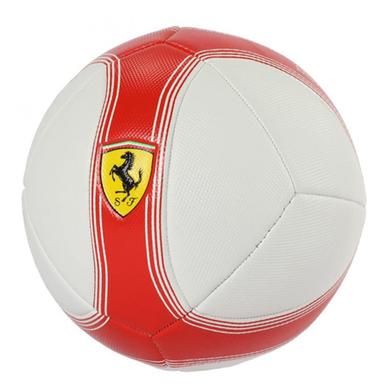 FERRARI MACHINE SEWING SOCCER BALL RED-WHITE | Sameo